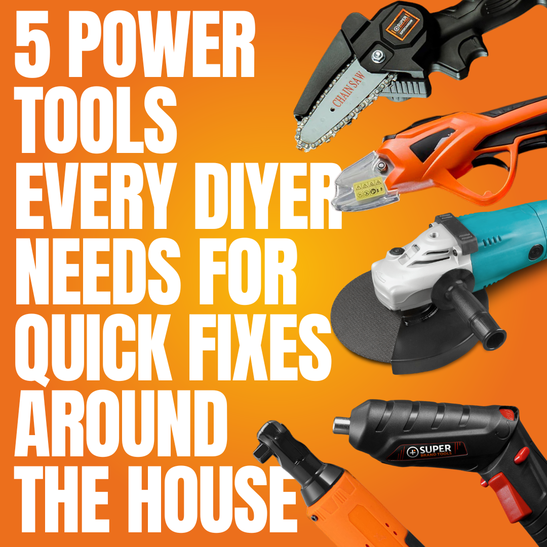 5 Power Tools Every DIYer Needs for Quick Fixes Around the House ...