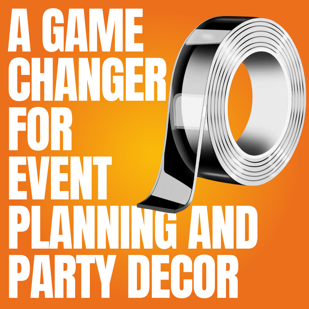 Nano Tape: A Game-Changer for Event Planning and Party Decor ...