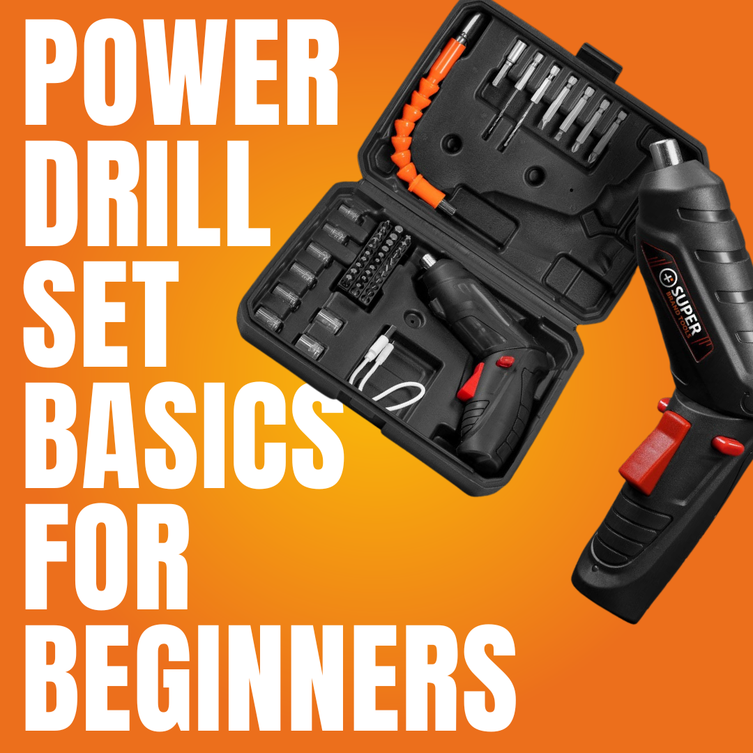 DIY Home Improvement 101: Power Drill Set Basics for Beginners ...