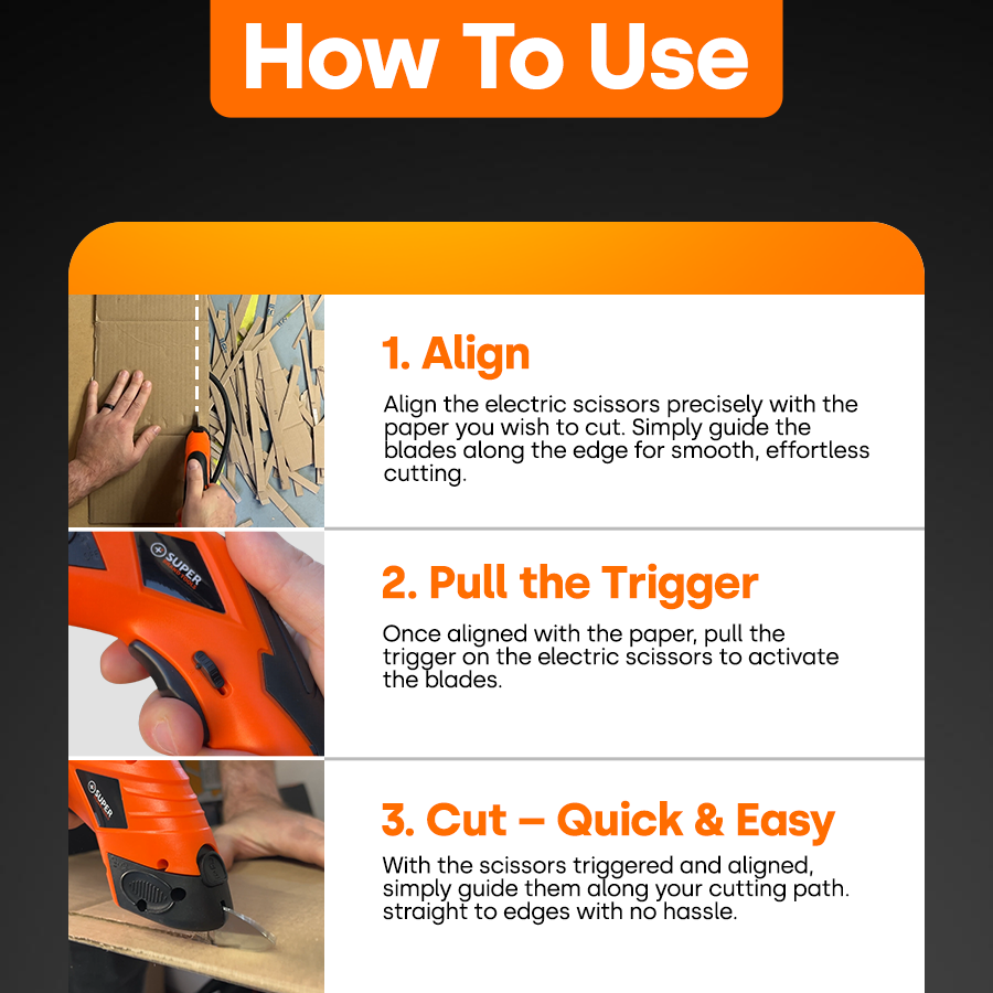 SuperScissor - Ultimate Electric Scissors for Home and Craft ...