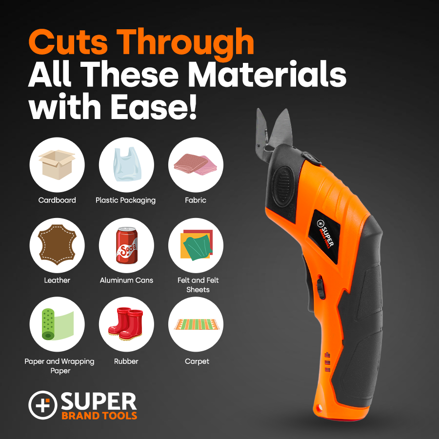 SuperScissor - Ultimate Electric Scissors for Home and Craft ...
