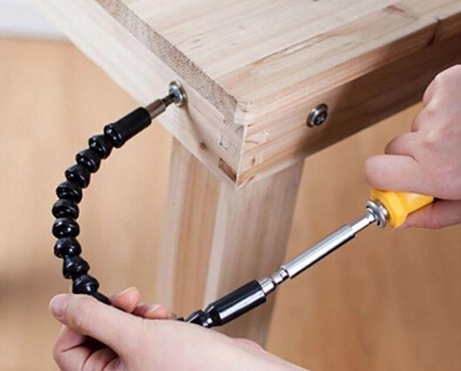 The SuperBit™ - The 360 Degree Screwdriver Extension for ANY Angle ...